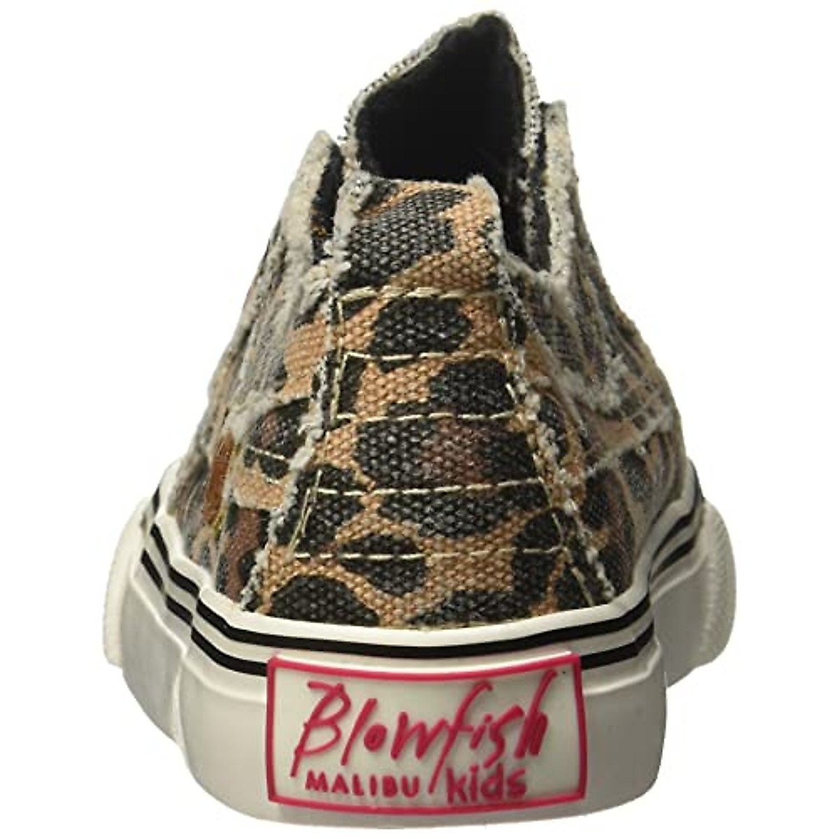 Blowfish Malibu Girls Play-k Sneaker, Natural City Kitty, 4 Big Kid
