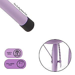 Heritage Kids 3 Piece Table and Chair Set, Purple Unicorn