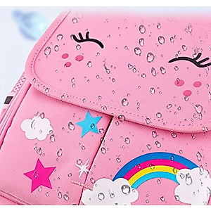 HUIHSVHA Cute Cartoon Rolling Backpack, boys girls Luggage Trolley Case School Bags , Travel Vacation Backpacks with Wheels