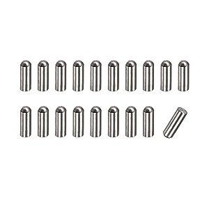 Tool parts 3x5mm Dowel Pins - 50pcs Round Head Flat Chamfered End Dowel Pin