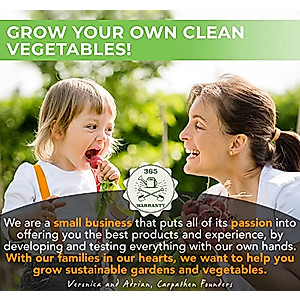 CARPATHEN Drip Irrigation Kit - Adjustable Premium Garden Watering System for Raised Garden Bed, Yard, Lawn or Indoor - Complete Irrigation System with Drip Emitters, 1/4 Tubing and Drip Connectors