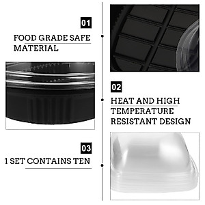 Meal chicken roaster container Prep Boxes Rectangular Turkey Roast Chicken Roast Duck Boxes Carrier Take Out Food Containers Meal Storage Containers For Cake Roast Chicken Duck fried chicken box 10Pcs