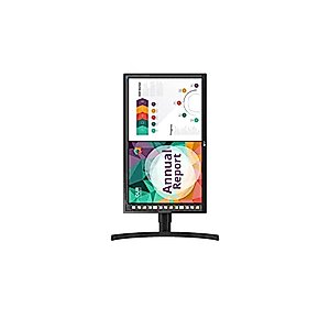 LG 27BN85UN-B 27” IPS UHD 4K Monitor (3840x2160) with USB Type-C, VESA DisplayHDR 400, MAXXAUDIO Built-in Speakers, Gamer, FPS, or RTS Mode, Radeon FreeSync™, Dynamic Action Sync & Black Stabilizer