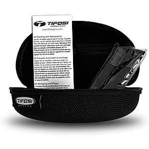 Tifosi Crit Polarized Fototec, Matte Gunmetal with Smoke Polarized Fototec lenses