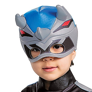 Disguise Blue Power Ranger Costume for Toddlers, Official Power Rangers Dino Fury Outfit with Mask Multicolored, Medium (3T-4T)