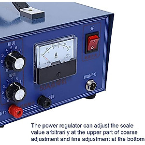 HPDONM 300W Jewelry Pulse Welding Machine Portable High Power Spot Welder DX-50A,Welding Range: 0.6-1.2MM, for Gold Silver Platinum Palladiu