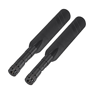 Eightwood 5dBi 4G LTE Antenna SMA Male Omnidirectional Antenna (2-Pack) Compatible with 4G LTE Hotspot Router AT&T MF279, Wireless Modem, Wireless Home Phone System, Cellular Trail Camera