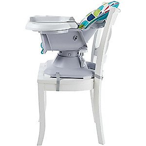 Fisher-Price SpaceSaver High Chair, Blue/Green