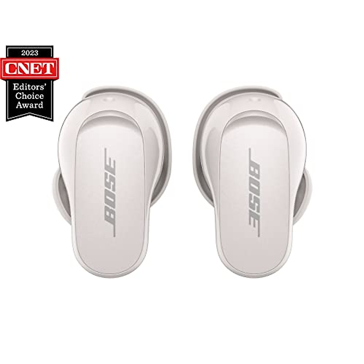NEW Bose QuietComfort Earbuds II, Wireless, Bluetooth, World’s Best Noise Cancelling In-Ear Headphones with Personalized Noise Cancellation & Sound, Soapstone (Renewed)