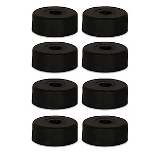 Goldwood Speaker Non Marking Feet 2 Speaker Cabinet Rubber Feet Black (F615)