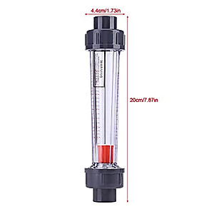 Instantaneous Flowmeter Water Meter Plastic Tube Type and Alkali for Testing The Instantaneous Liquid