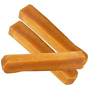 hotspot pets Large Himalayan Yak Cheese Dog Chew - 3 Count Thick Rawhide Free Yak Cheese Chews, Long Lasting Dog Chew Stick for Agrgressive & Power Chewers