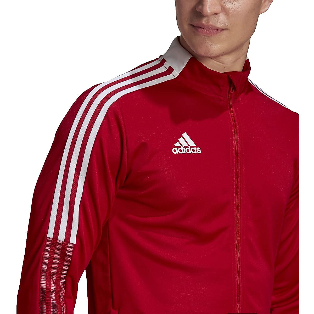 adidas Men's Tiro 21 Track Jacket, Team Power Red, X-Small