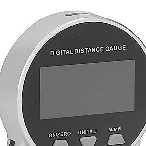 Digital Tape Measure, 656 Ft High Accuracy Electronic Rolling Ruler with LCD Display, Electronic Ruler Distance Rolling Measuring Tool for Flat Curved Diameter Odd Shape