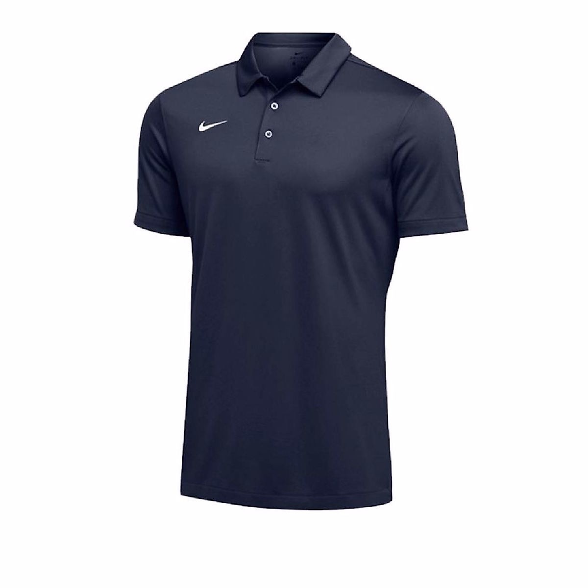Nike Mens Dri-FIT Short Sleeve Polo Shirt (Small, Navy)