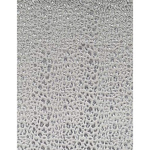 CosmoLiving by Cosmopolitan HZ50A Cougar Area Rug, Snow Leopard
