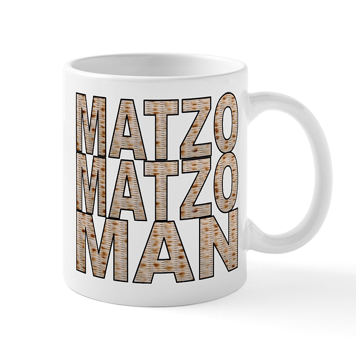 CafePress Matzo Matzo Man Mug Ceramic Coffee Mug, Tea Cup 11 oz