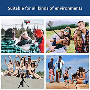Selfie Stick, Professional 45-Inch Selfie Stick Tripod, Extendable Selfie Stick with Wireless Remote & Tripod Stand for iPhone 14 13 12 11 pro Xs Max Xr X 8 7 6 Plus/Samsung Galaxy Note 9/S9 Plus More