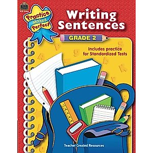Writing Sentences Grade 2 (Practice Makes Perfect)