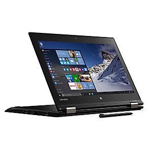 Lenovo Thinkpad Yoga 260 2-in-1 Business Laptop - 12.5" IPS Touchscreen (1366x768), Intel Core i5-6200U, 180GB SSD Opal2, 8GB DDR4, Backlit Keyboard, Windows 10 Professional 64-bit - Black