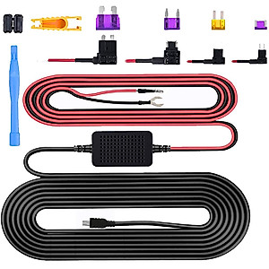 Skyview Dash-Cam-Hardwire-Kit Dash-Cam-Charger Dash-Cam-Hardwire-Kit-Mini-USB Power-Charger-Battery-Converter-Output 5V2A Adapter-for-Mirror-Front-and-Rear-Hidden-Spy-Car-Camera-Dash-Cams