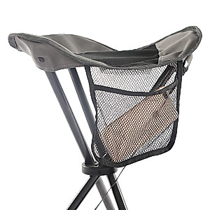 PORTAL Tall Folding Tripod Stool for Outdoor Camping Walking Hunting Hiking Fishing Travel, Support 225 lbs