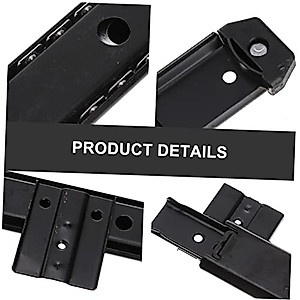 1 Pair Keyboard Track Vanity Accessories Silent Keyboard Black Keyboard Under Desk Tray Keyboard Drawer Keyboard Tray Ke