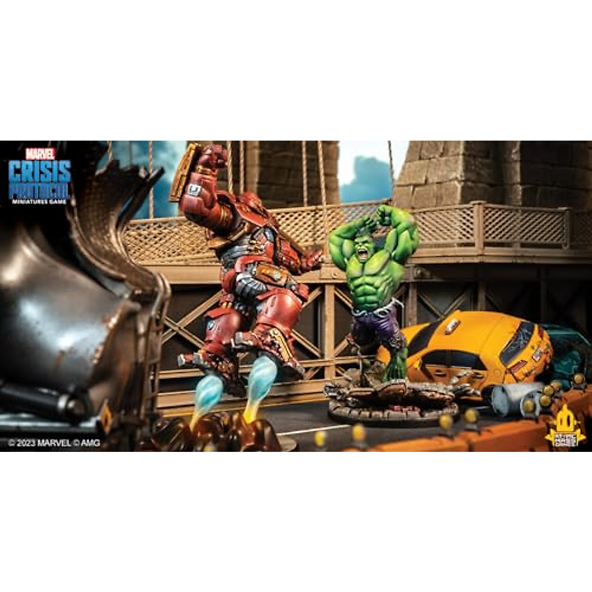 Atomic Mass Games Marvel: Crisis Protocol Immortal Hulk Character Pack - Unleash The Eternal Smash! Tabletop Superhero Game, Ages 14+, 2 Players, 90 Minute Playtime, Made