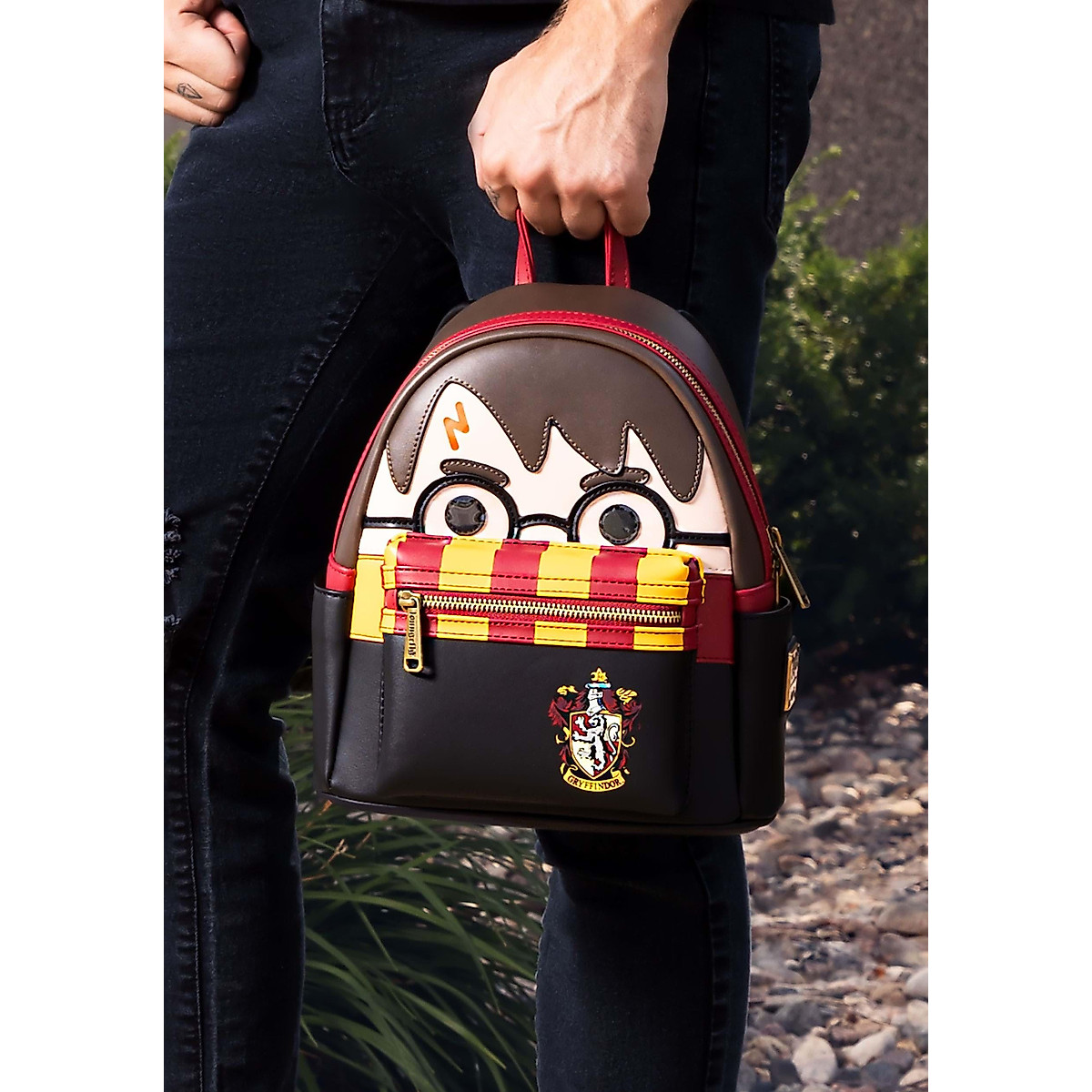 Loungefly Harry Potter Face Mini Backpack Standard