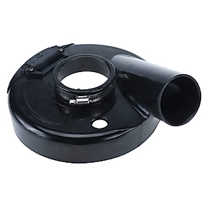LuckyHigh Angle Grinder Dust Shroud 7" Grinder Dust Shroud Cover Black Universal Surface for Universal Grinding Grinder Polisher
