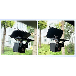 JUTOSHUR Car Rear Camera Holder Rear Window Windshield Bracket for Most Rear Camera Dash Cam