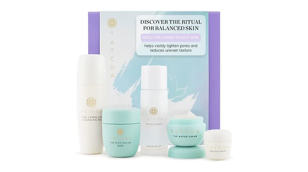 Tatcha Starter Ritual Set: Balancing Skincare for Oily Skin