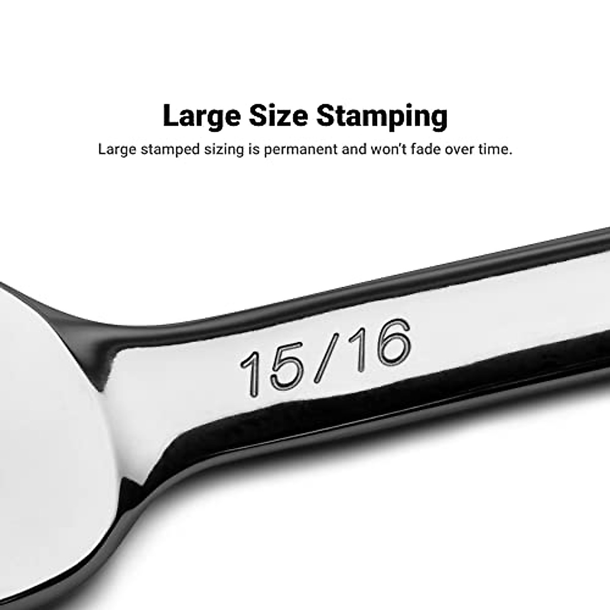 Capri Tools 3/4-inch Combination Wrench, 12 Point, SAE, Chrome (1-1409)