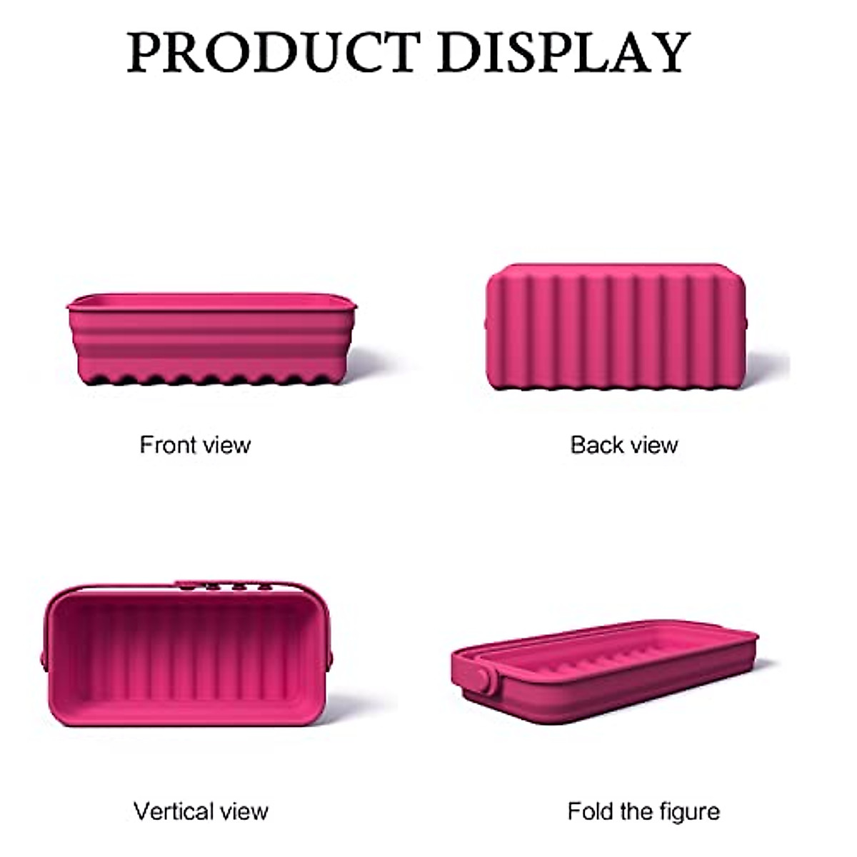 ROVANCHY 4Pcs Air fryer Air fryer liners,Silicone air fryer liners,Circular Silicone air fryer basket Air fryer silicone pot Air fryer silicone baking tray(rectangle, 2PCS GREEN+2PCS PURPLE)