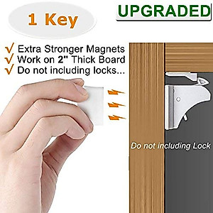 Vmaisi Magnetic Cabinet Locks Replacement Key