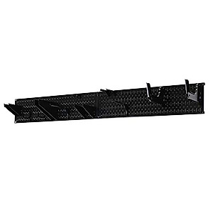 Wall Control Garage Storage Rack Lawn & Garden Tool Organization Wall Mount Organizer - Easy to Install 64" Wide Heavy Duty Metal Pegboard Set (Black Pegboard)