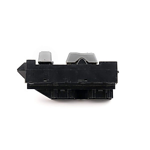 Master Power Window Switch, Gray - Driver Side Door - Compatible with Chevy Silverado and Sierra 1500, 2500, 2500 HD, 3500-1999, 2000, 2001, 2002 - Replaces 15047637