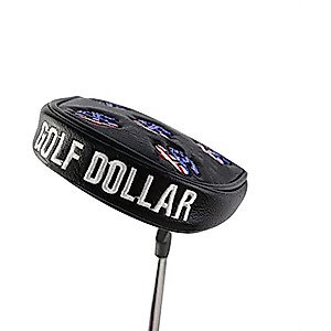 Golf Putter Headcover Mallet Leather Cute Husky Animal Replacement Covers