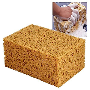 Car Sponge Washing Tool, Square Shape Handheld Nonslip Sponge Washing Cleaner Tool for Car Auto Motorcycle (1pc)