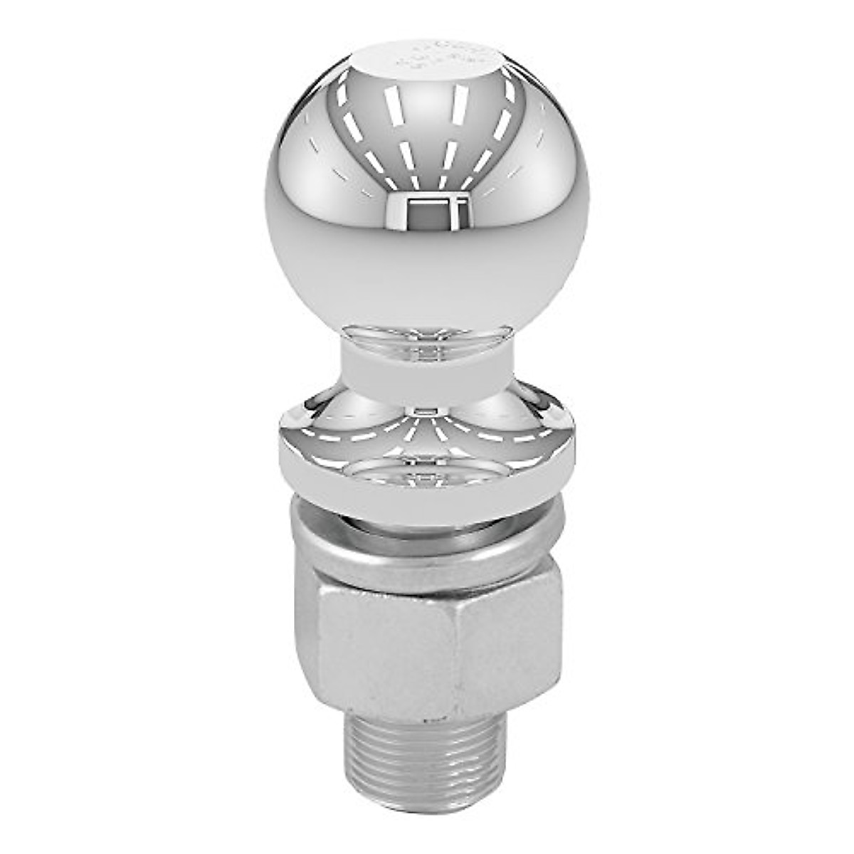 CURT 40008 Chrome Trailer Hitch Ball, 20,000 lbs, 2-5/16-Inch Diameter, 1-1/4 x 2-3/4-Inch Shank