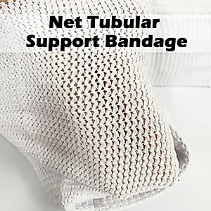 EDWERD Fix Elastic Net Tubular Support Bandage for Pet Dog Animal Horse Cow - Wound Dressing Retainer (#7)