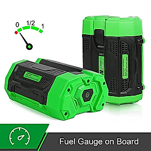 SUnMilY 5.0Ah Replacement for EGO 56V Battery, 56 Volt 5000mAh Compatible with EGO BA2800 BA4200T BA4200 BA1400 BA2800T BA5600T Lithium Ion Battery