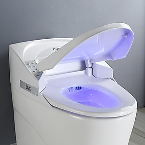 Miseno MT-YOSE32-15WST Yosemite 1.27 GPF One-Piece Elongated Toilet – Bidet Seat Included - White