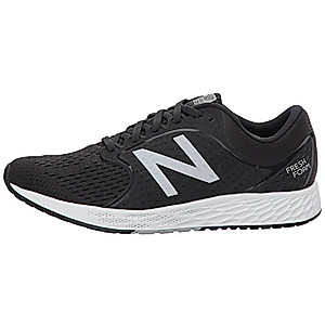 New Balance Women's Fresh Foam Zante V4 Running Shoe, Black/Phantom/Silver Metallic, 9 M US