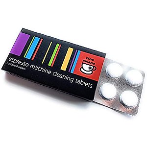 Cino Cleano Espresso Machine Cleaning Tablets (8 Count (Pack of 1))