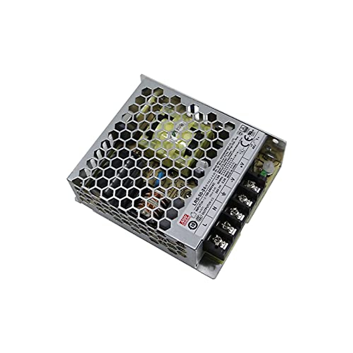 MW Mean Well Enclosed Type LRS-50W-12/15/24/3.3/36/48/5V Non-PFC LRS Series 50W Single Output Switching Power Supply (LRS-50-24)