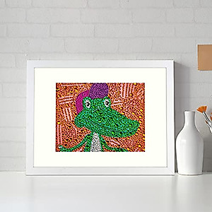 Frametory 12x16 Picture Frame, Display Pictures 8.5x11 with Mat or 12x16 without Mat, for Poster Print Diamond Painting Wall Frame - Wide Molding (12x16, White)