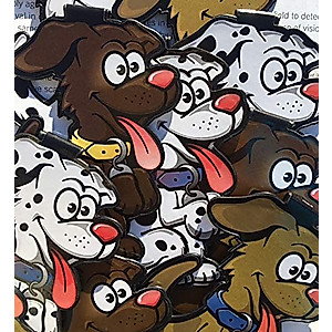 Dog Bookmarks - (Set of 20 Book Markers) Bulk Animal Bookmarks for Students, Kids, Teens, Girls & Boys. Ideal for Reading incentives, Birthday Favors, Reading Awards and Classroom Prizes!