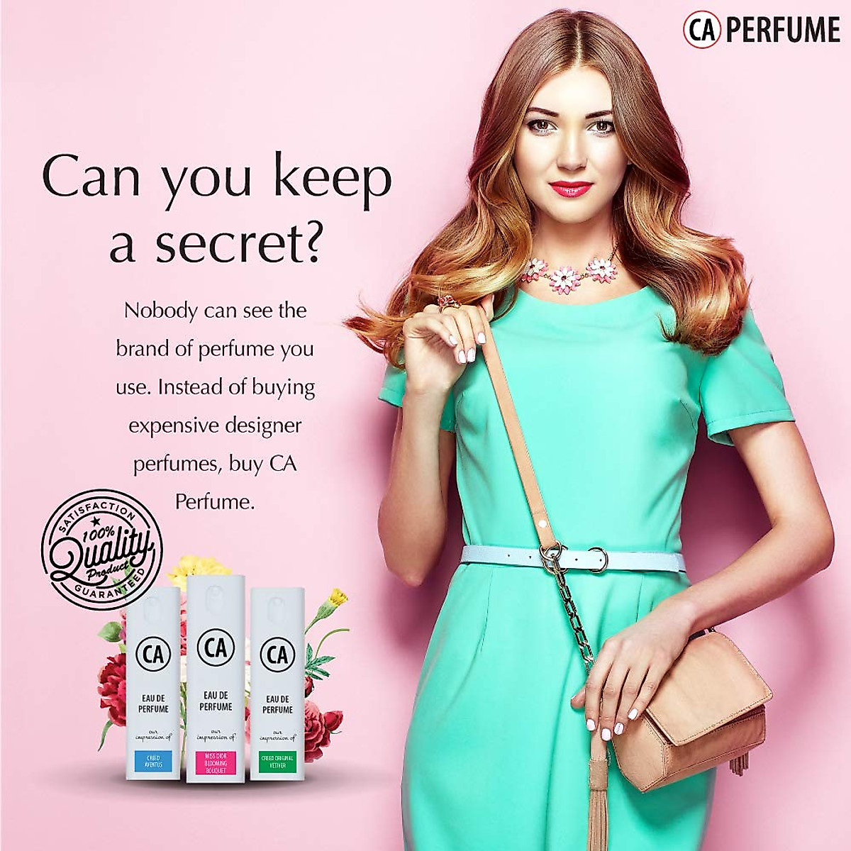 CA Perfume Impression of Green Irish Tweed for Man Travel Size Sample Fragrance Eau de Parfum Sprayer (0.3 Fl Oz/10 ml) X3