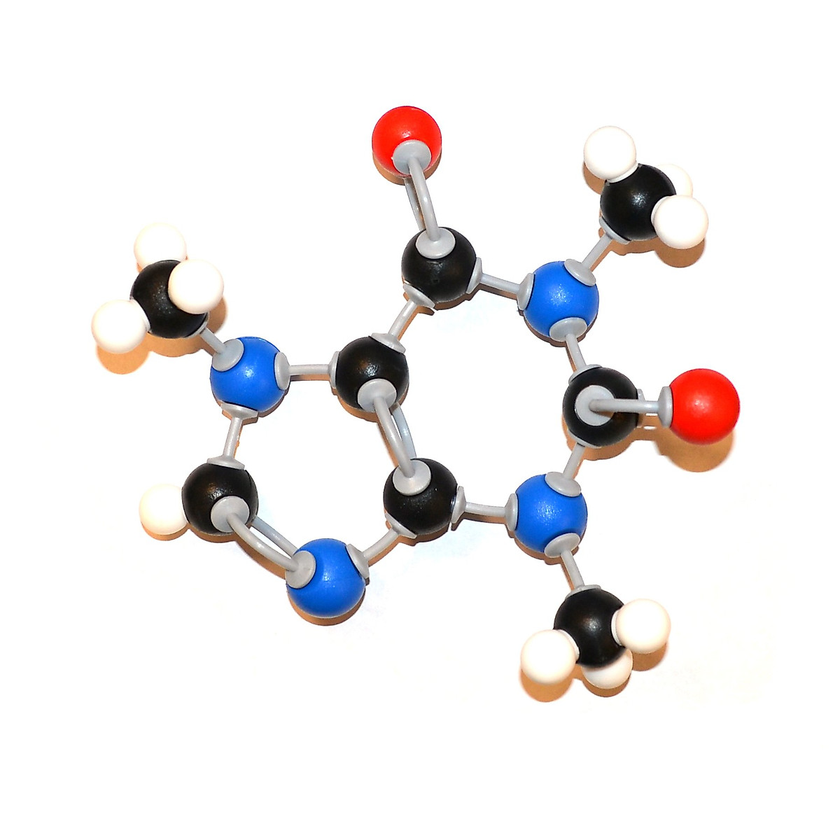 Caffeine 3D Molecular Model Set